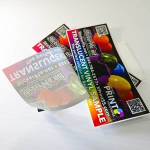 Custom Translucent Vinyl Stickers - StickerPla.net